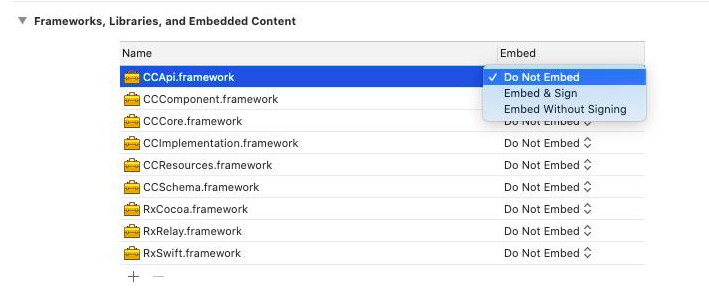 Carthage Configuration (iOS)